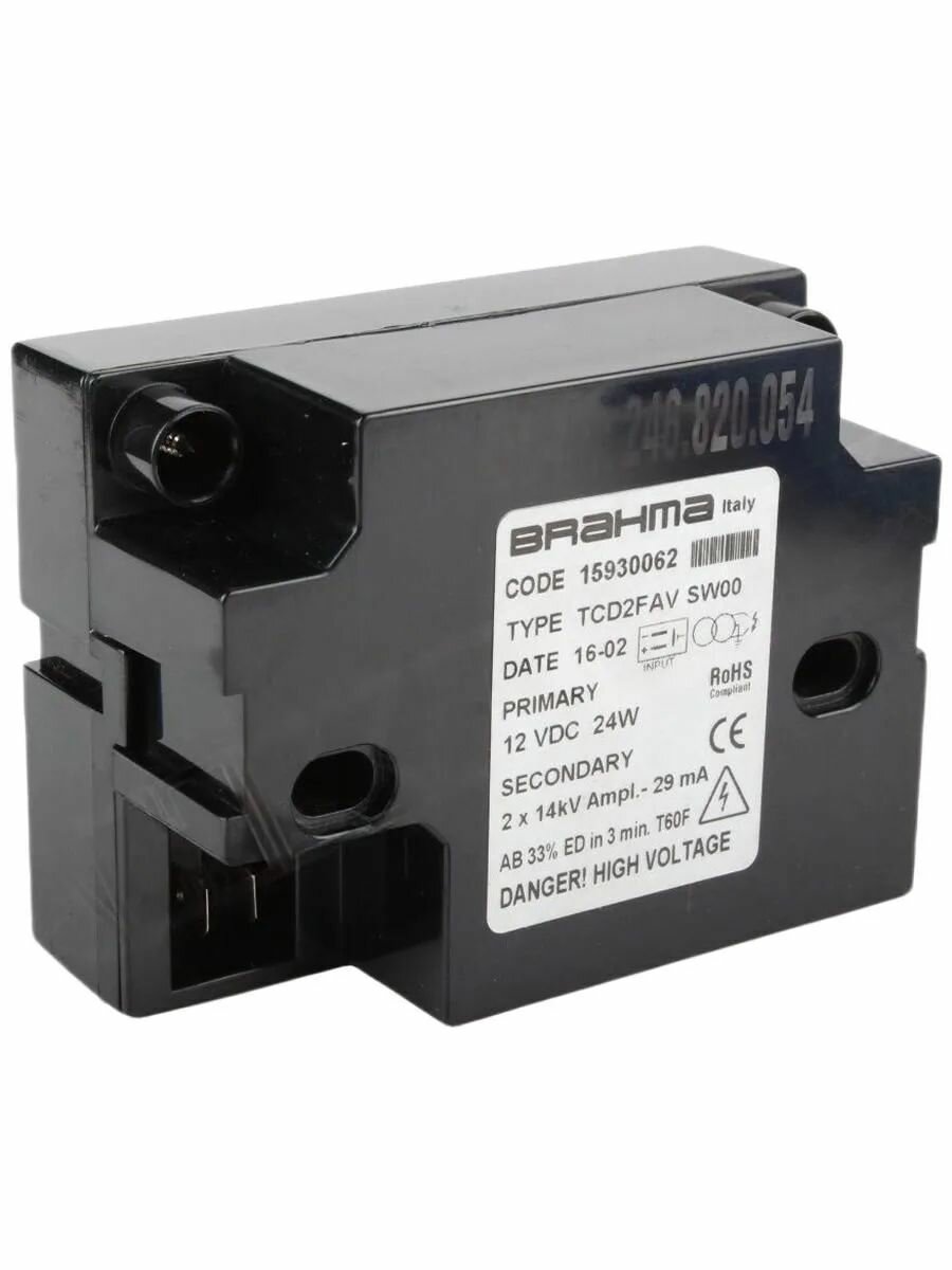 Трансформатор розжига Brahma TCD2FAV 15930062