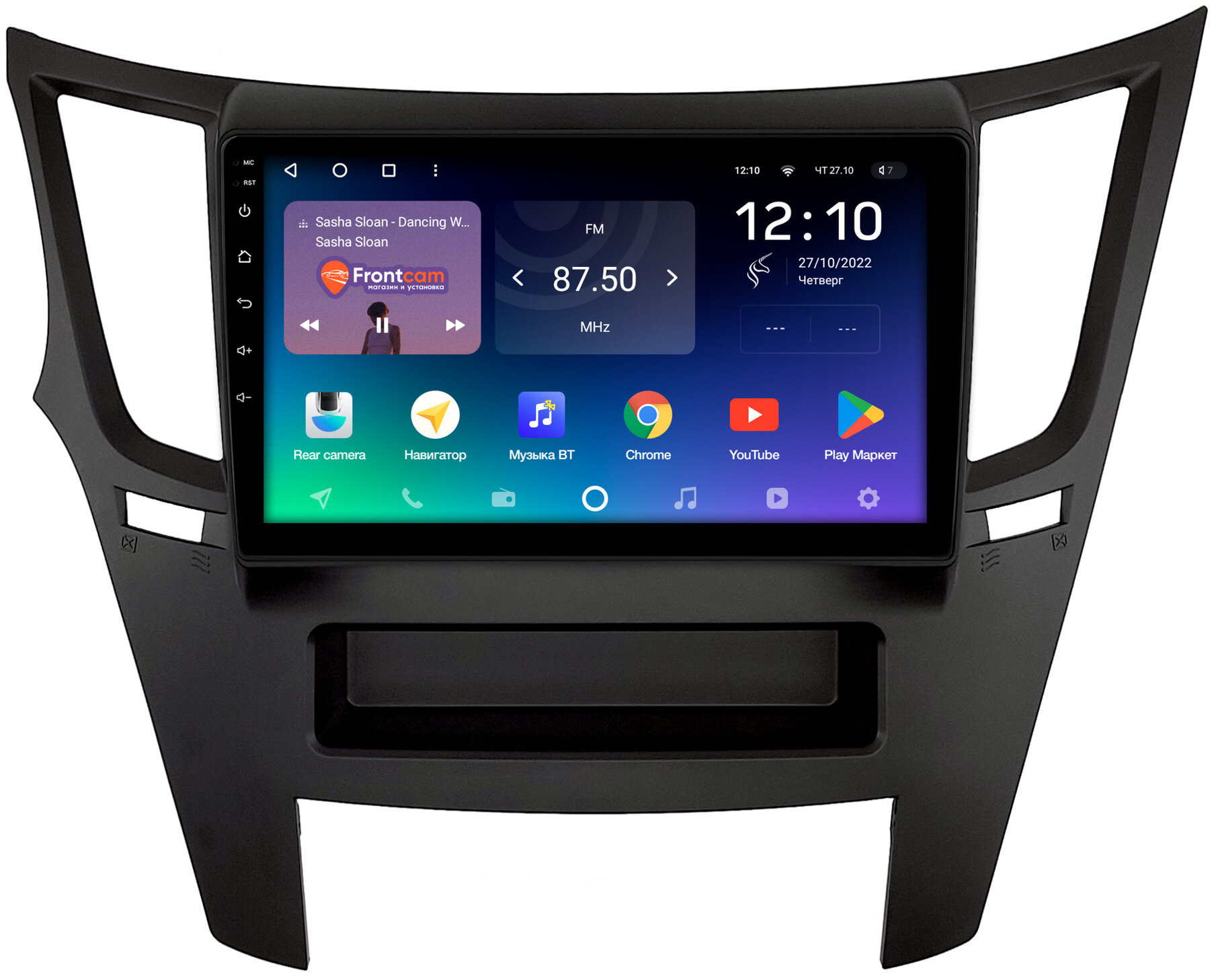 Штатная магнитола Subaru Legacy 5, Outback 4 2009-2014 (черная, левый руль) Teyes SPRO PLUS 4/64 9" RM-9-0087 Android 10 (4G-SIM, DSP, IPS)