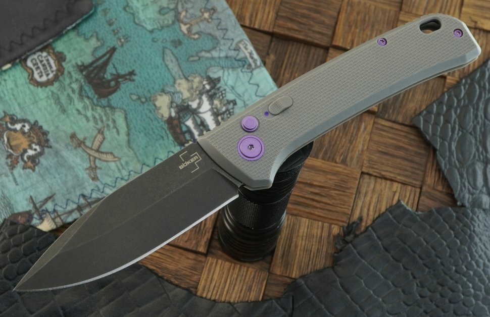 Автоматический складной нож Boker FRND Grey