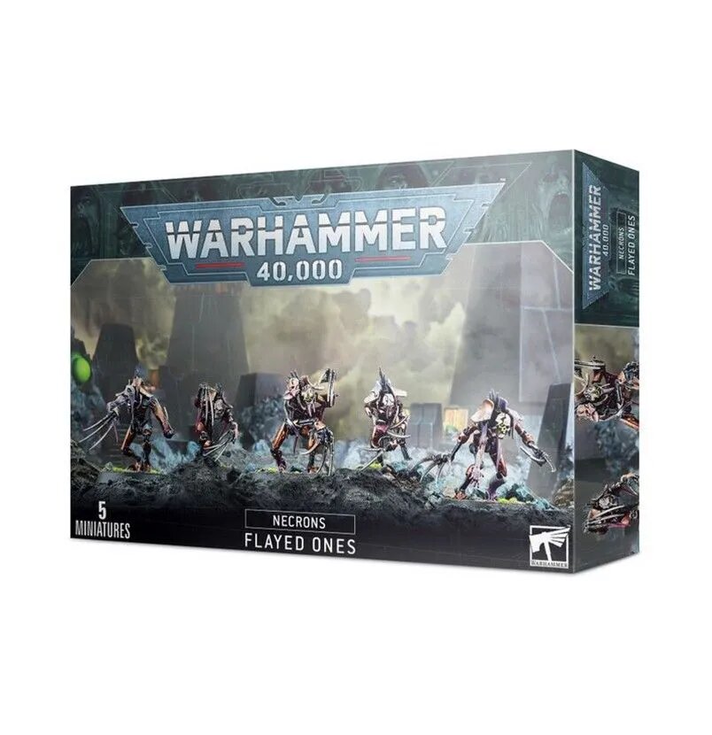 Набор миниатюр Warhammer 40000 Necrons Flayed Ones (5 миниатюр)