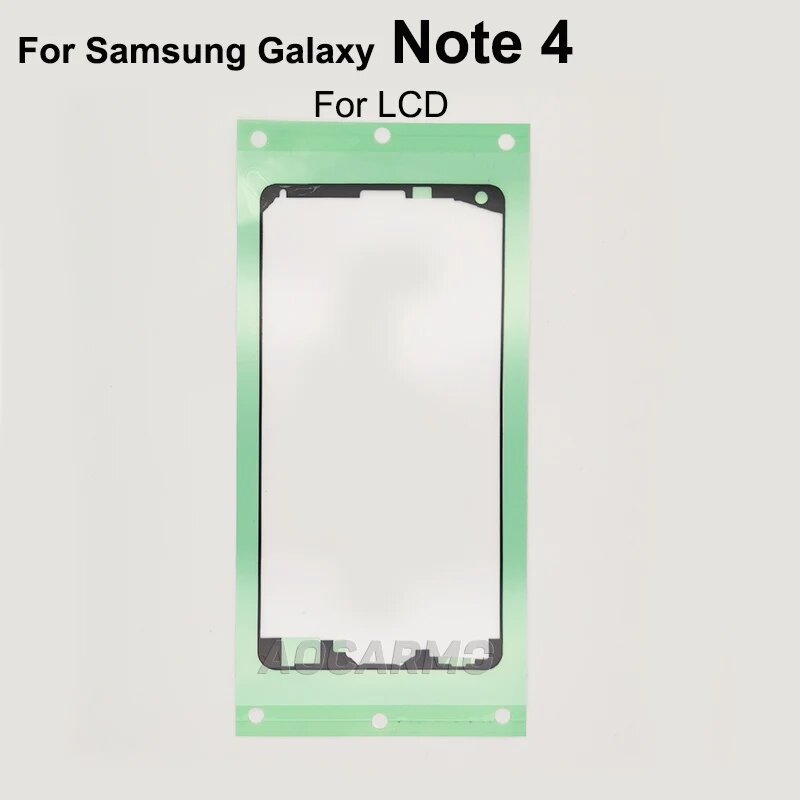 Наклейка Aocarmo для Samsung Galaxy Note 4 N910 LCD