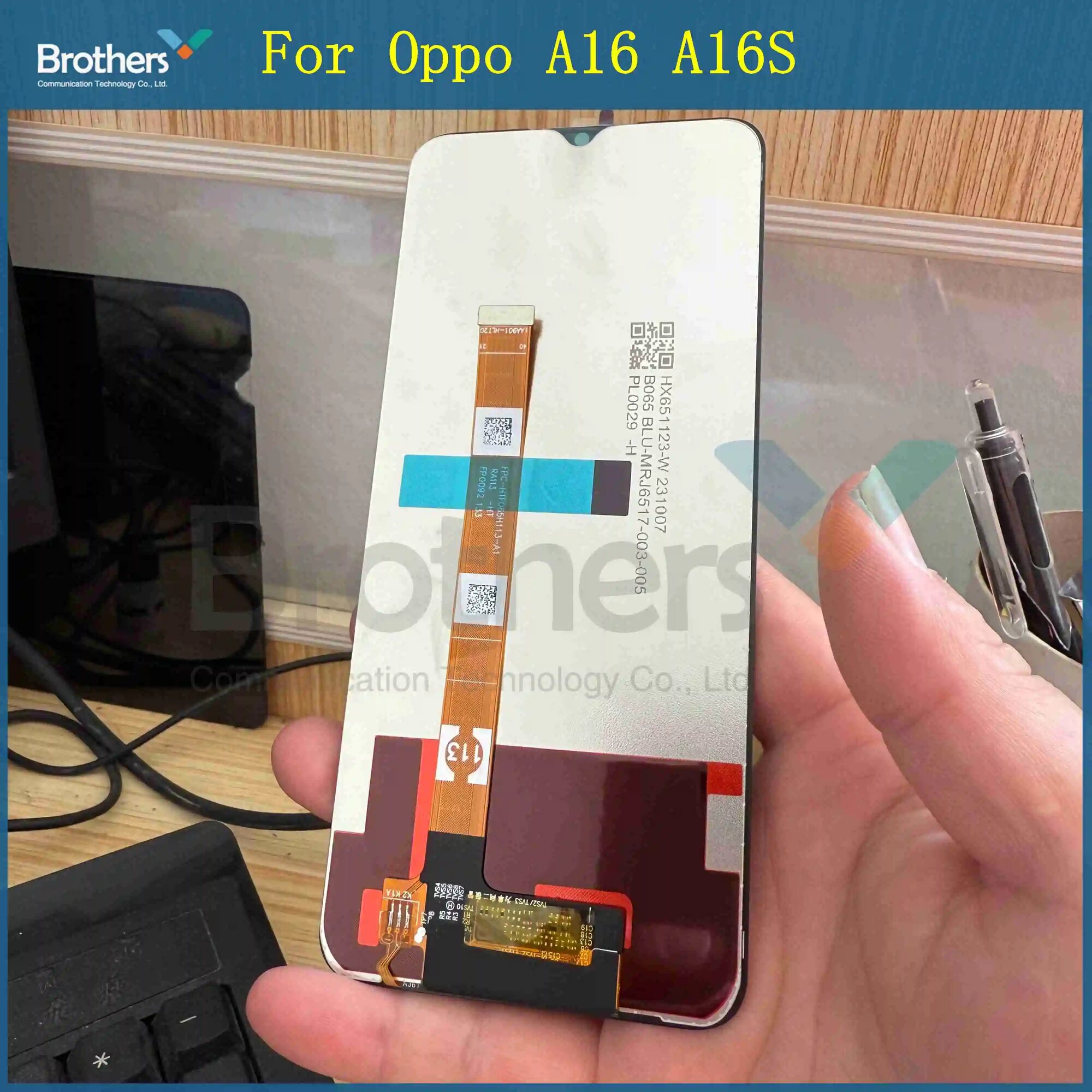 6,52 "для Oppo A16 A16S A54S ЖК-дисплей с сенсорным экраном, для CPH2269 CPH2271, замена дисплея с рамкой, замена для OppoA16