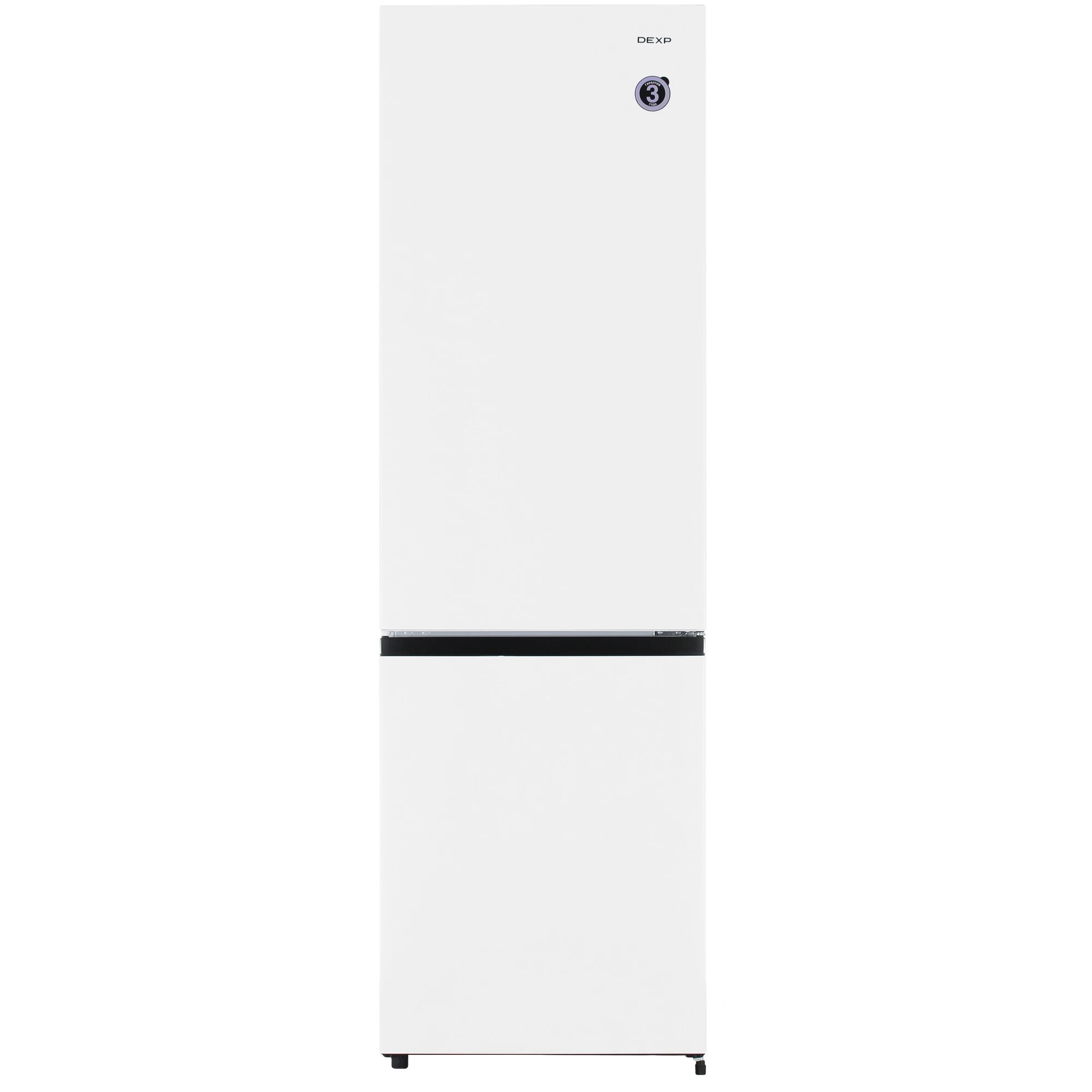 Холодильник с морозильником DEXP "B4-26AHE", 2-камерный, No Frost