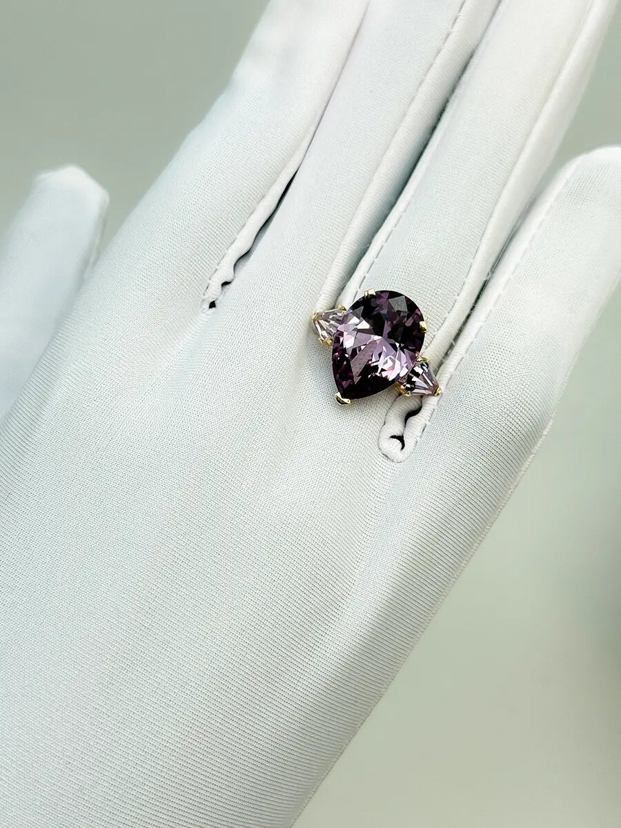 Кольцо, желтое золото, 375 проба