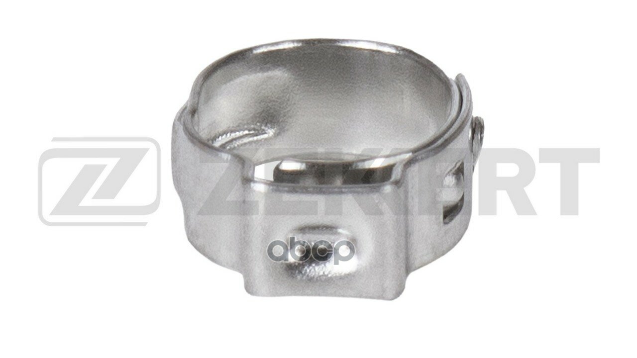 Хомут ушковый 10 3-12 8 мм (нерж. сталь) Zekkert арт. be-5044