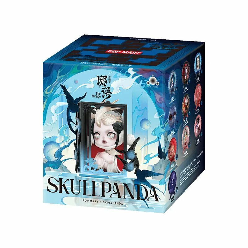 Фигурка-сюрприз The Mirage, SKULLPANDA, POP MART, ABS пластик, Бежевый, 9.5 см