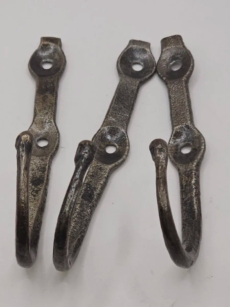 1 шт, Кованая вешалка настенная