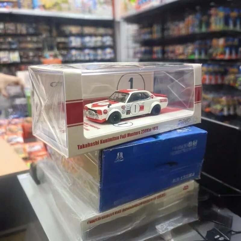 INNO 1:64 TOMICA Origin Nissan 2000GT-R KPGC10 металлическая модель автомобиля