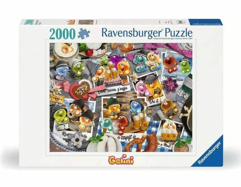Пазл Ravensburger Гелини на Октоберфесте, 2000 деталей