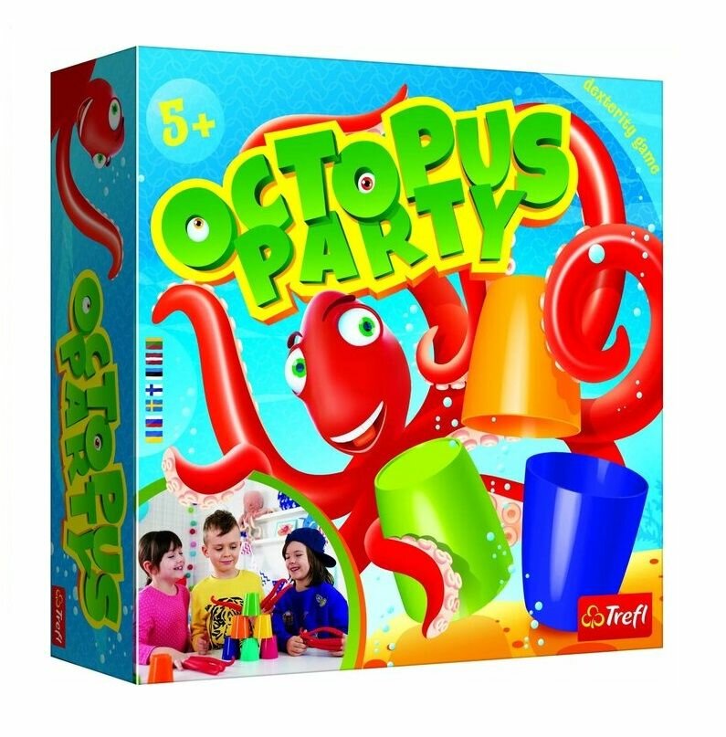 Настольная игра Trefl Octopus Party, вечеринка осьминога