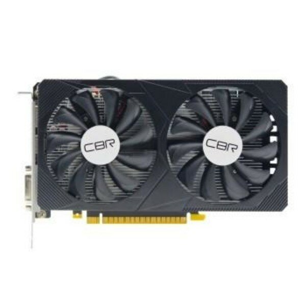 Видеокарта CBR GTX1650 4Gb GDDR6, 128bit, 1410-1590Mhz, 1xDP + 1xHDMI + 1xDVI, 75W, Ret