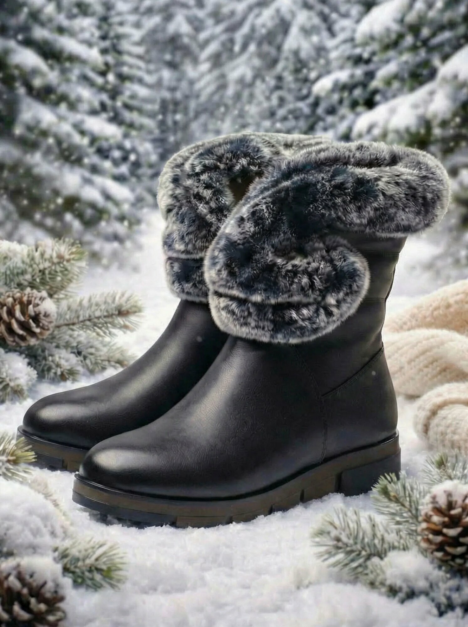 Ботинки натуральная кожа