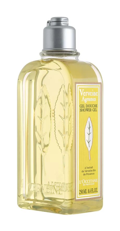 L'Occitane Citrus Verbena Shower Gel - Гель для ванн и душа с ароматом цитруса и вербены, 250 мл.