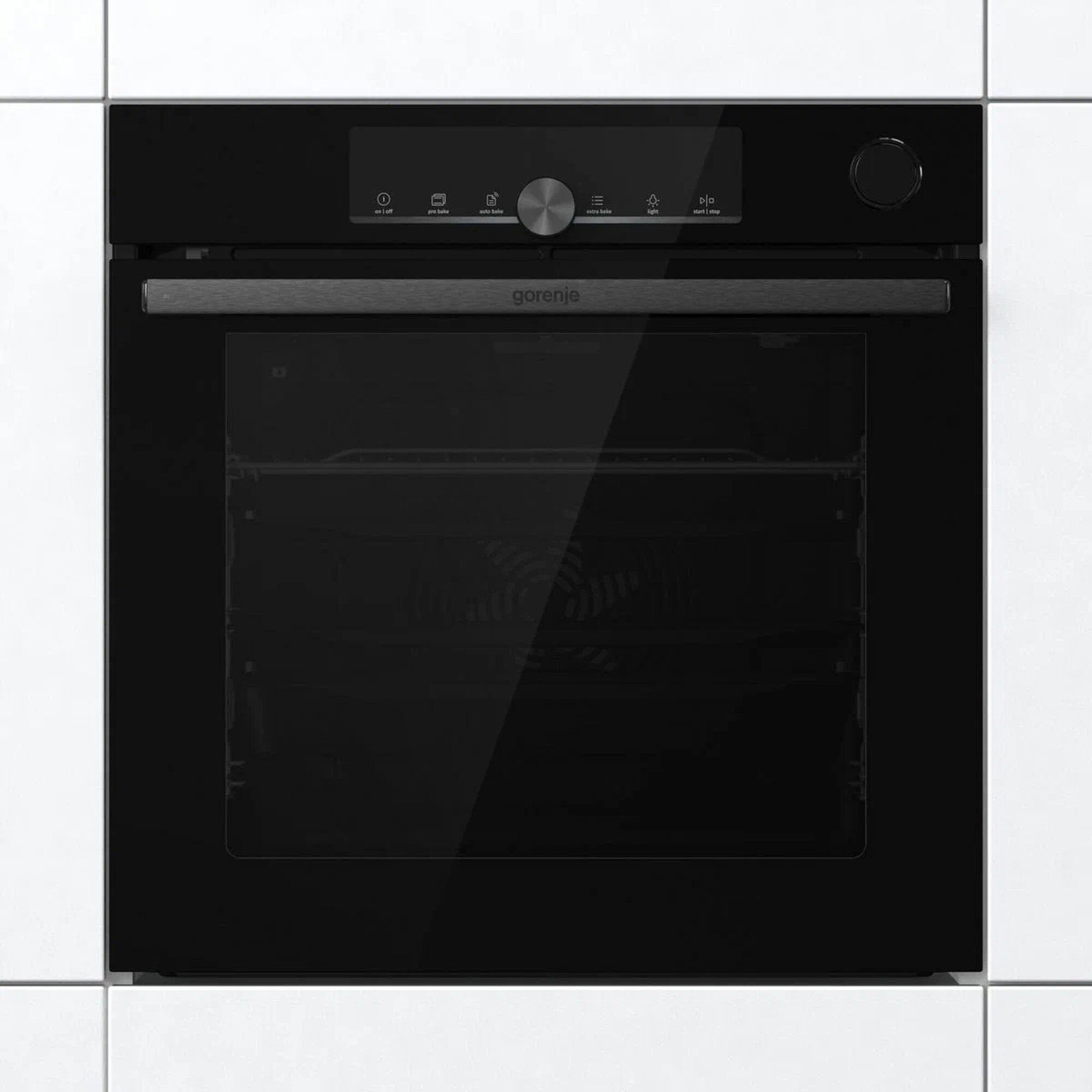 Духовой шкаф Gorenje BPSA6747A08BG, электрический, черный, 77 л