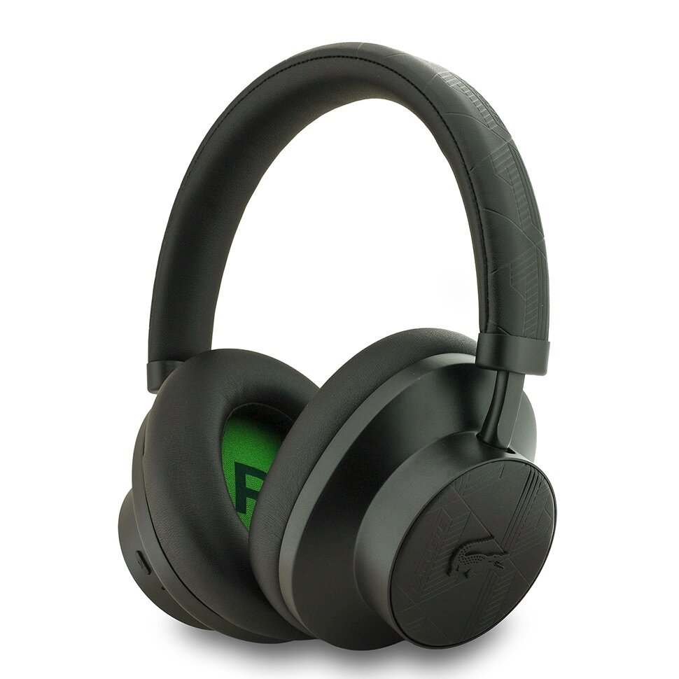 Lacoste наушники беспроводные накладные Bluetooth HP Nomogramme (LH02), с функцией шумоподавления ANC, черные