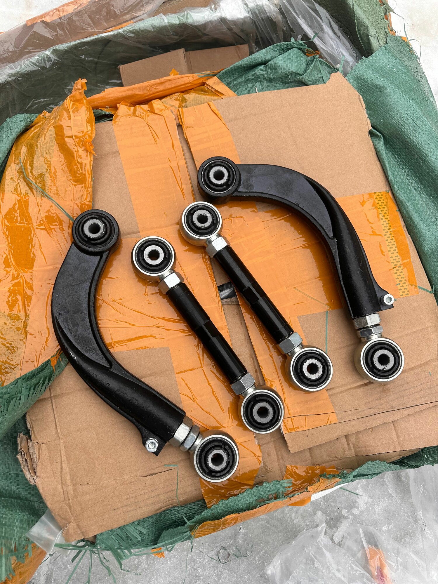 Регулируемые рычаги 4 шт Ford Focus 1, 2, 3, Mazda 3