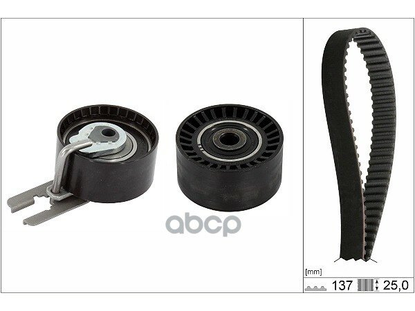 530 0632 10_Комплект ГРМ Citroen Berlingo, C2, C3, C4, C5, Jumpy, Xsara Picasso, Fiat Scudo, Ford C-Max, Fiesta, Focus, Mazda.