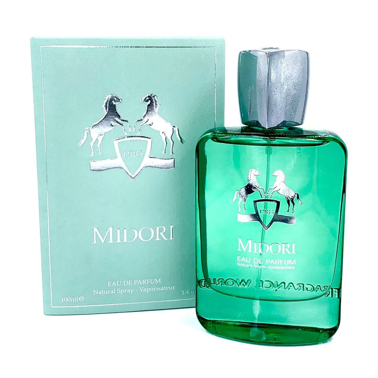 Парфюмерная вода Fragrance World Midori 100 мл Унисекс / Мидори / Зелёный