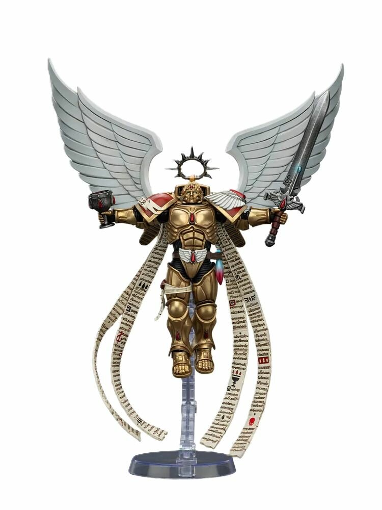 Фигурка JOYTOY Warhammer 40K Blood Angelsthe Sanguinor with encarmine broadsword