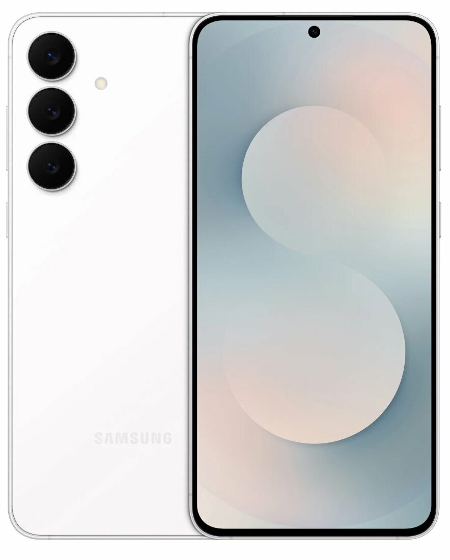 Смартфон Samsung Galaxy S25 FE 8/256GB, Dual: nano SIM + eSIM, Белый Global