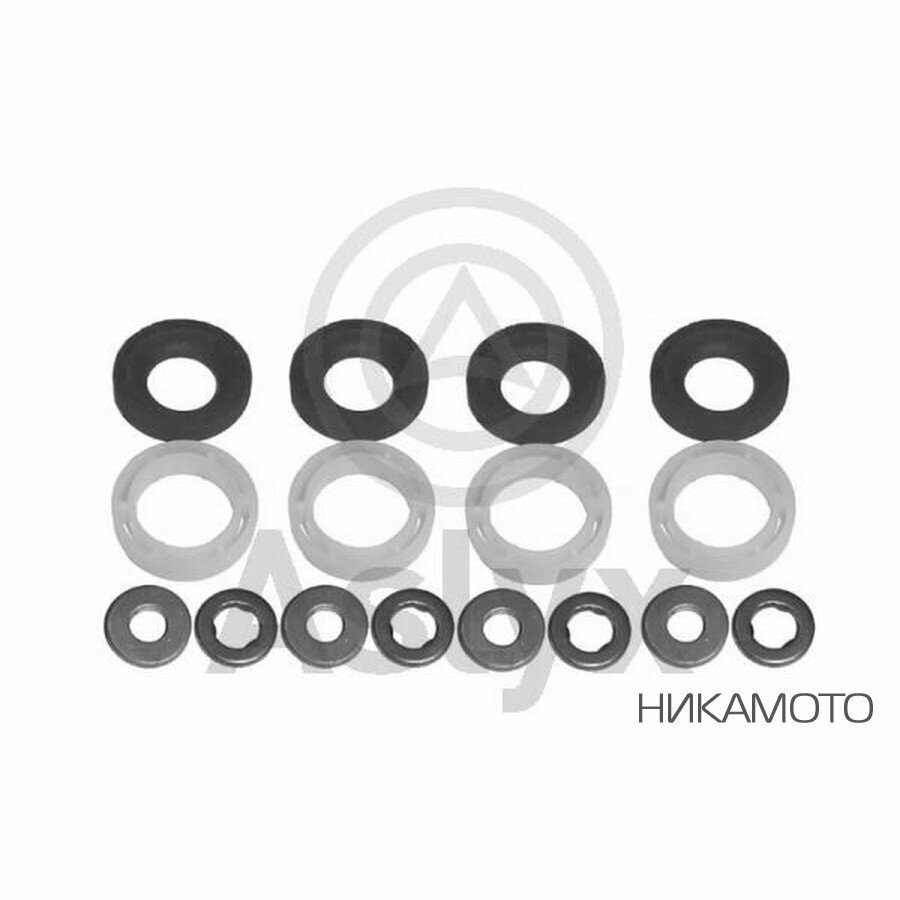 ASLYX AS506194 ремкомплект уплотнений форсунки PSA-FORD 1.6 HDI (12шт)