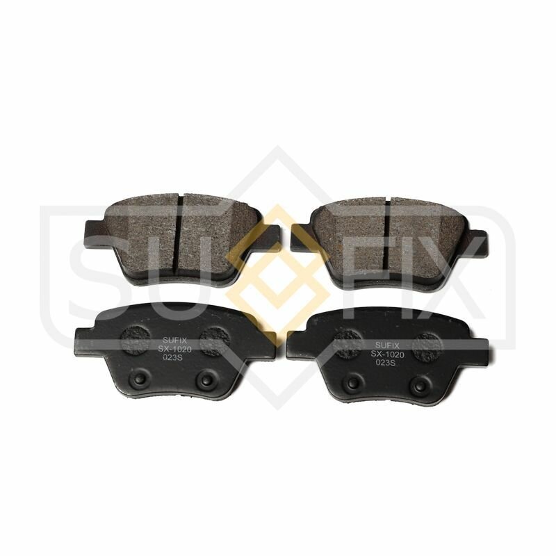 SUFIX Колодки тормозные дисковые зад прав/лев, ауди / AUDI A1 2010-18, шкода йети / SKODA YETI 2009-17, фольцваген битл / VOLKSWAGEN BEETLE 2011-19, SX1020