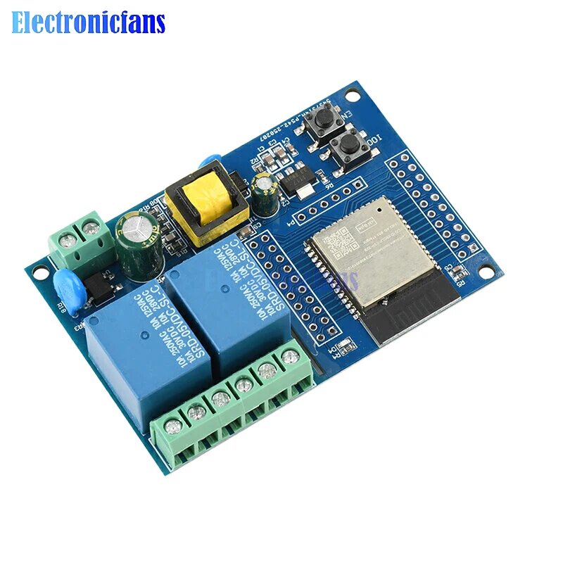 Diymore ESP32 WIFI Bluetooth 2-канальный релейный модуль