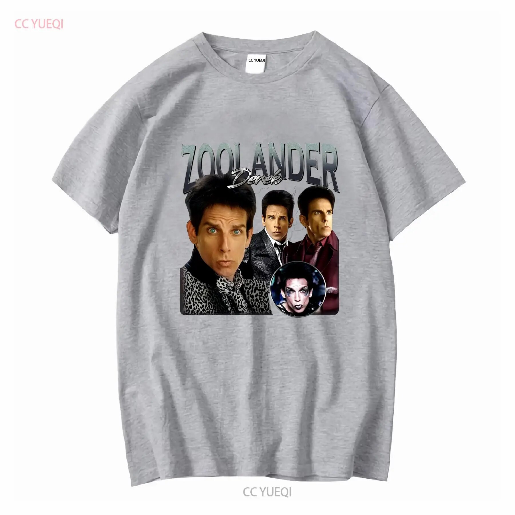 Лимитированная винтажная футболка Derek Zoolander для женщин и мужчин, винтажная стираная удобная уличная одежда с длинными или короткими рукавами