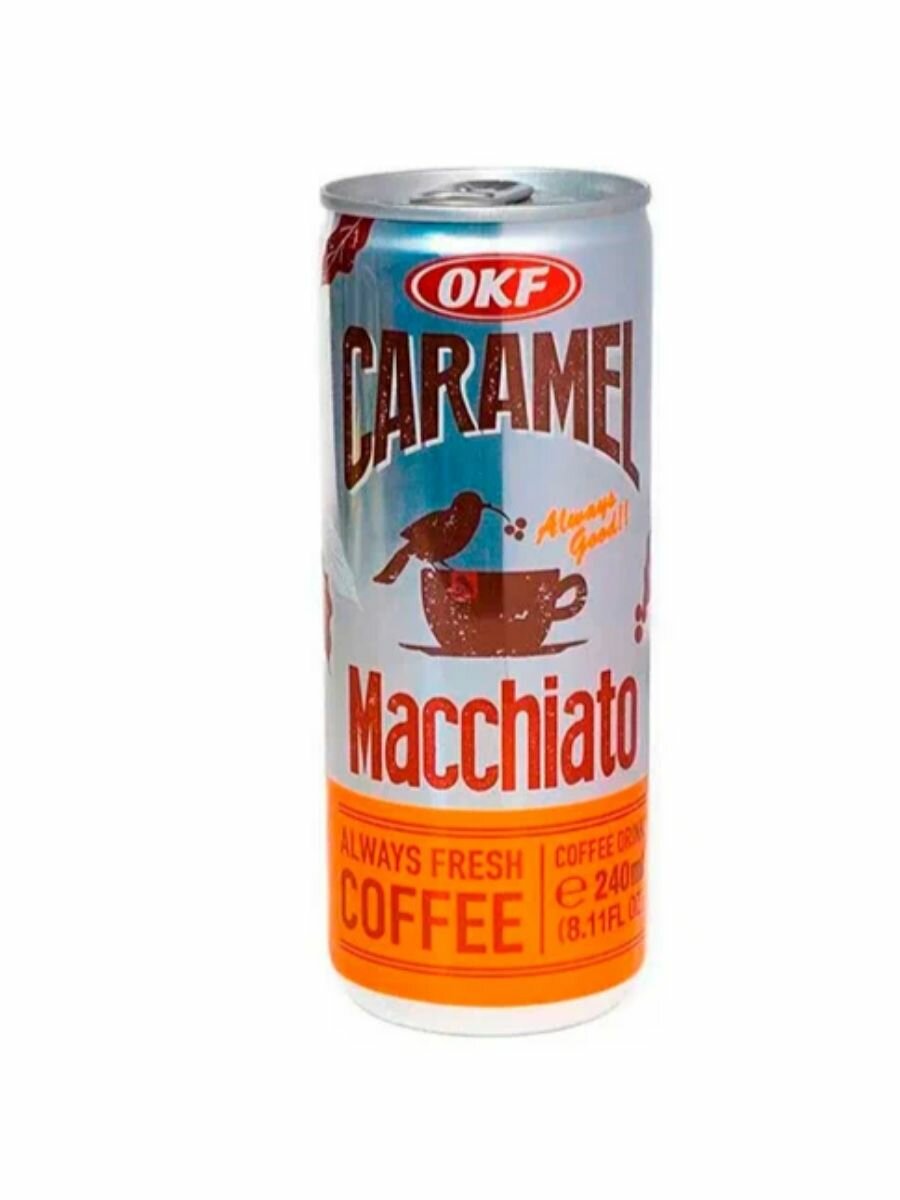 Кофейный напиток Карамельный Макиато OKF, Корея, 240 мл