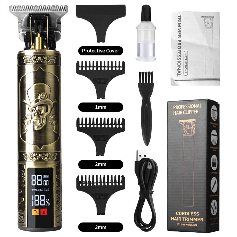 Кросс-бордерный электрический триммер для волос T9, бритва для бритья, триммер для волос, электрический триммер для волос, масляный триммер для головы, электрический триммер