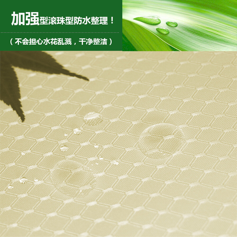 Однотонная занавеска для душа, ткань из водонепроницаемого полиэстера с вафельной текстурой, вес 190 г, занавеска для ванной комнаты, комплект занавесок для душа, быстро сохнет.