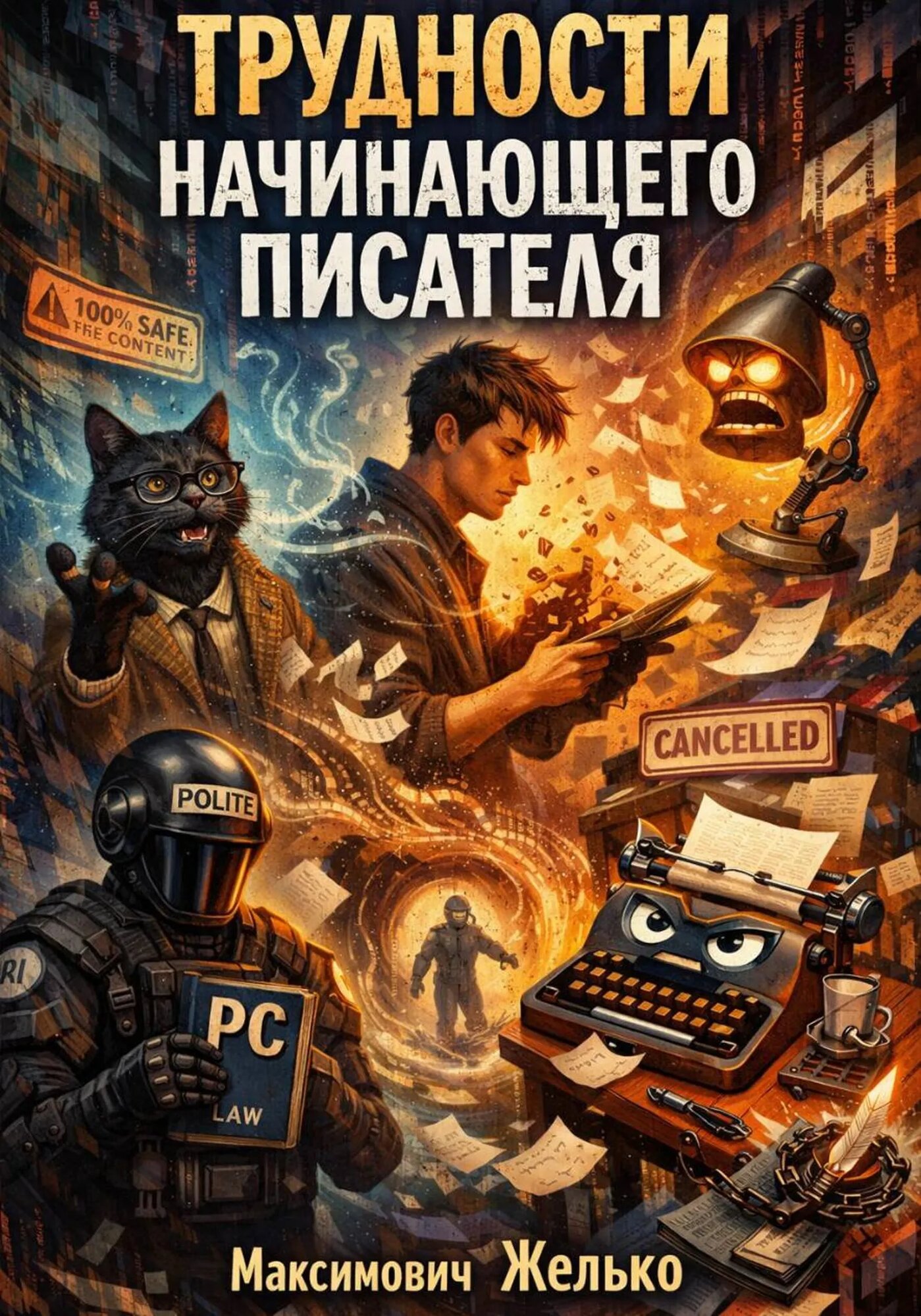 СФ Трудности начинающего писателя [Цифровая книга]