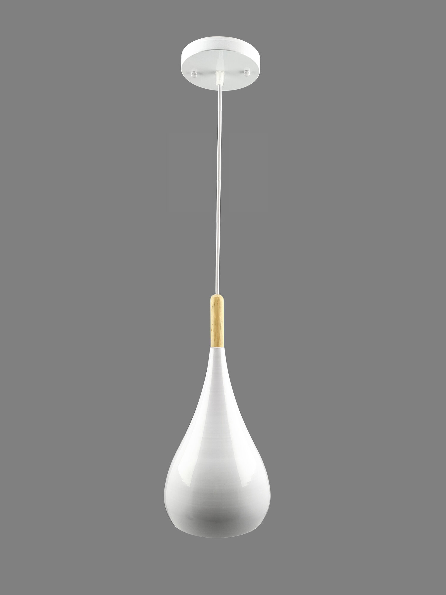 Люстра потолочная кухонная 1 плафон 16*25,5*80 см Е27 60Вт 4м2