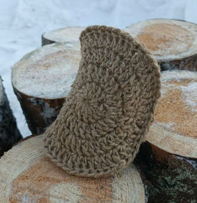 Мочалка для тела, ручная работа, 100 % джут