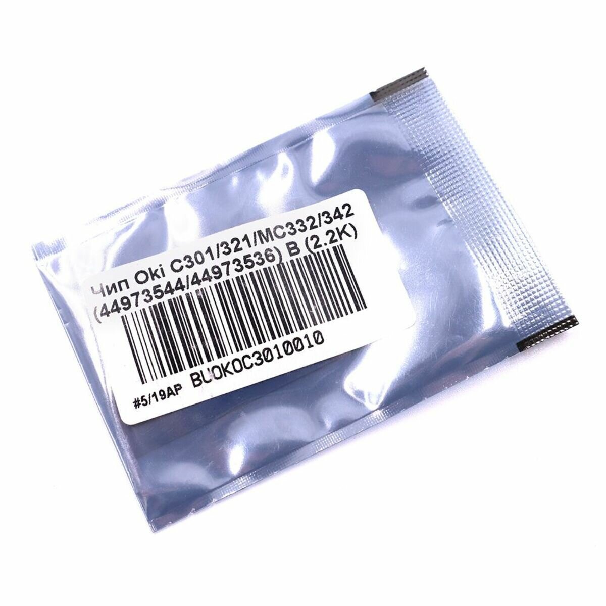 Чип булат 44973544, 44973536 для Oki C301, C321, MC342 (Чёрный, 2200 стр.), универсальный