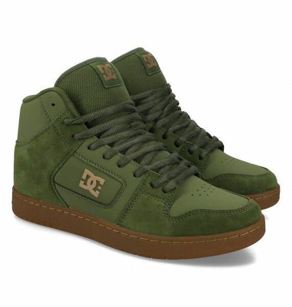 Кеды DC Shoes Базовая коллекция, размер 40.5, зеленый — фото 1