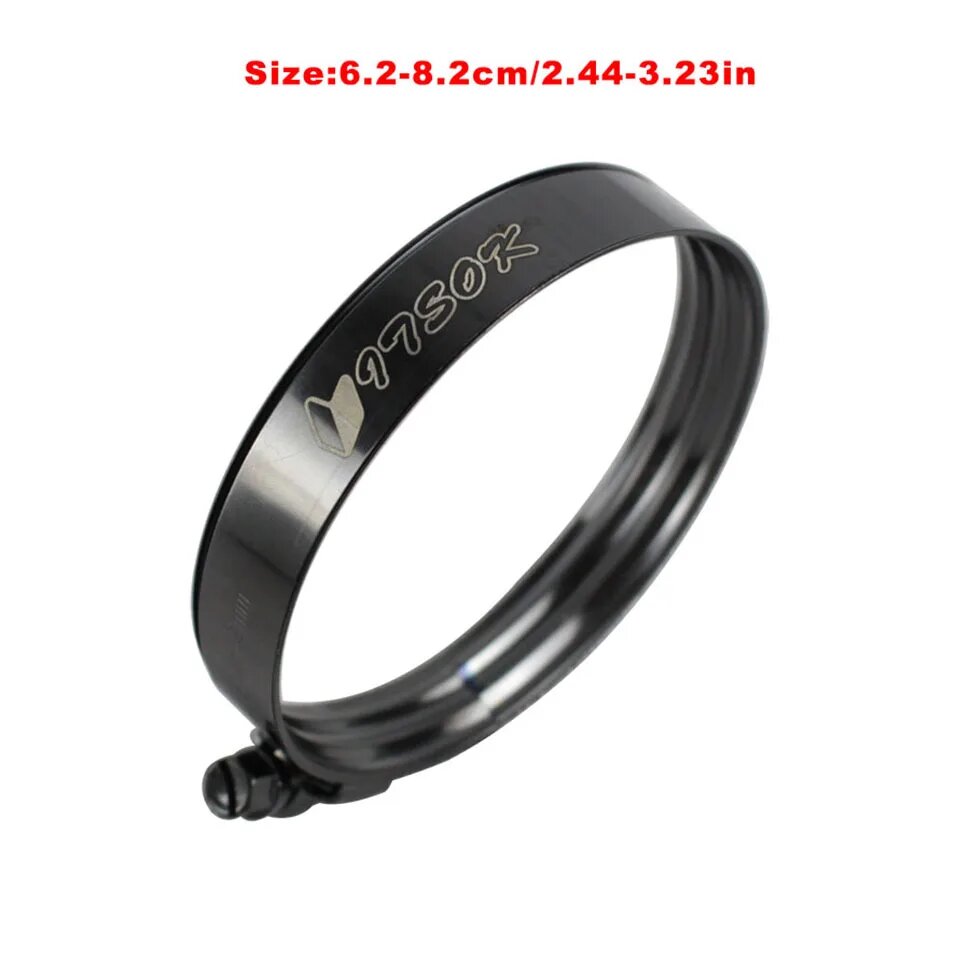 Зажим с Т-образным болтом, комплект хомутов для шланга из нержавеющей стали от 37 до 102 мм, 62-82mm