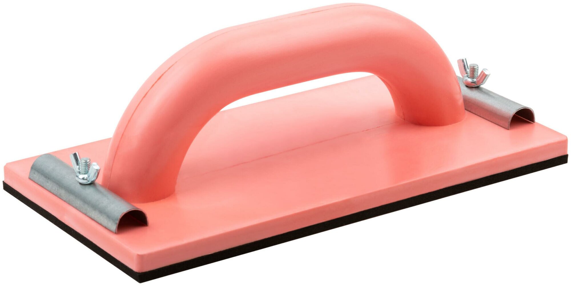 Терка д нажд. бум. пластиковая с мет. прижимом 230х120 мм