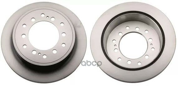 DF6342 диск тормозной з! Lexus GX, Toyota Land Cruiser Prado 2.7-4.6i/D-4D 09> TRW арт. DF6342
