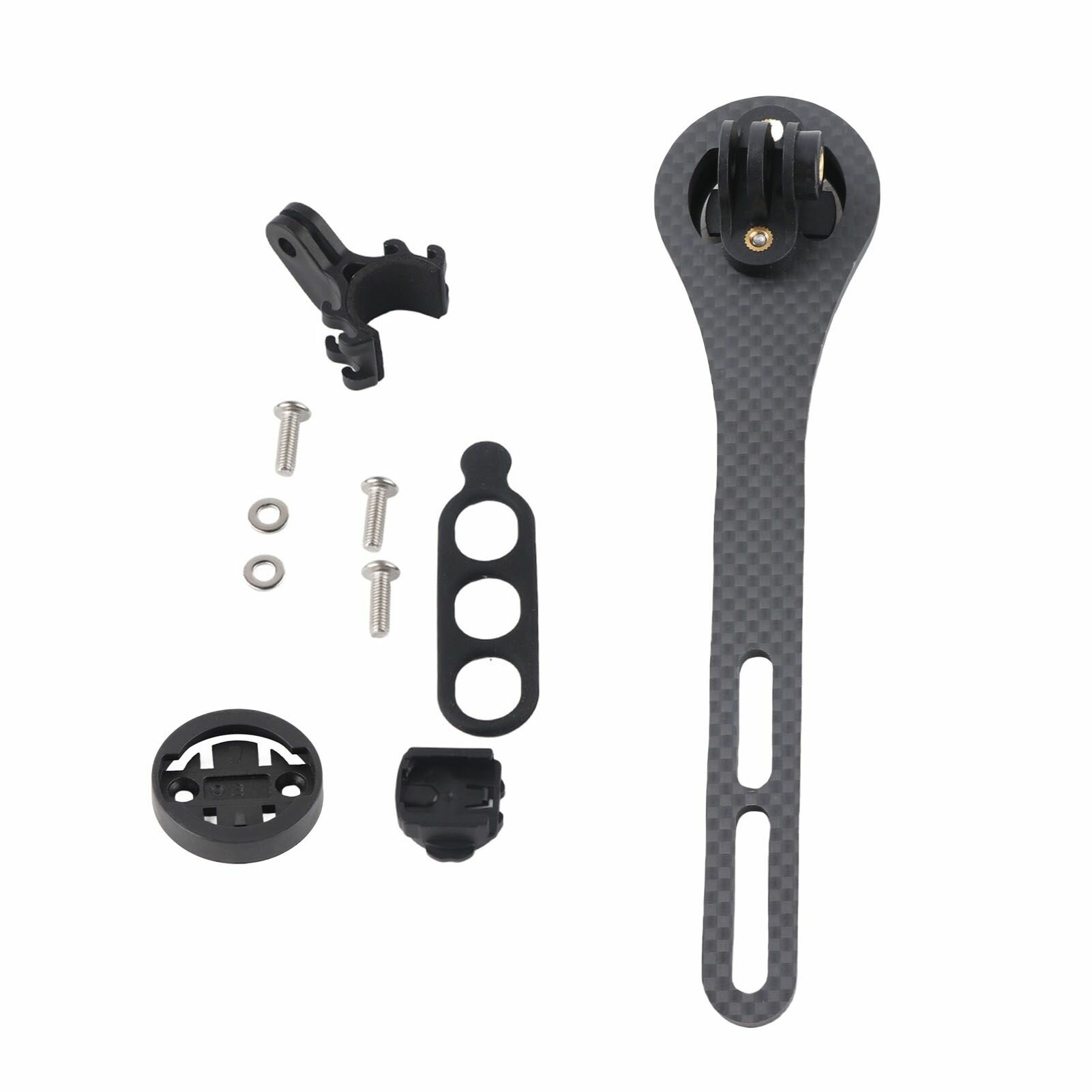 Крепление для компьютера велосипеда, угловая держатель на руль, для Garmin и фар