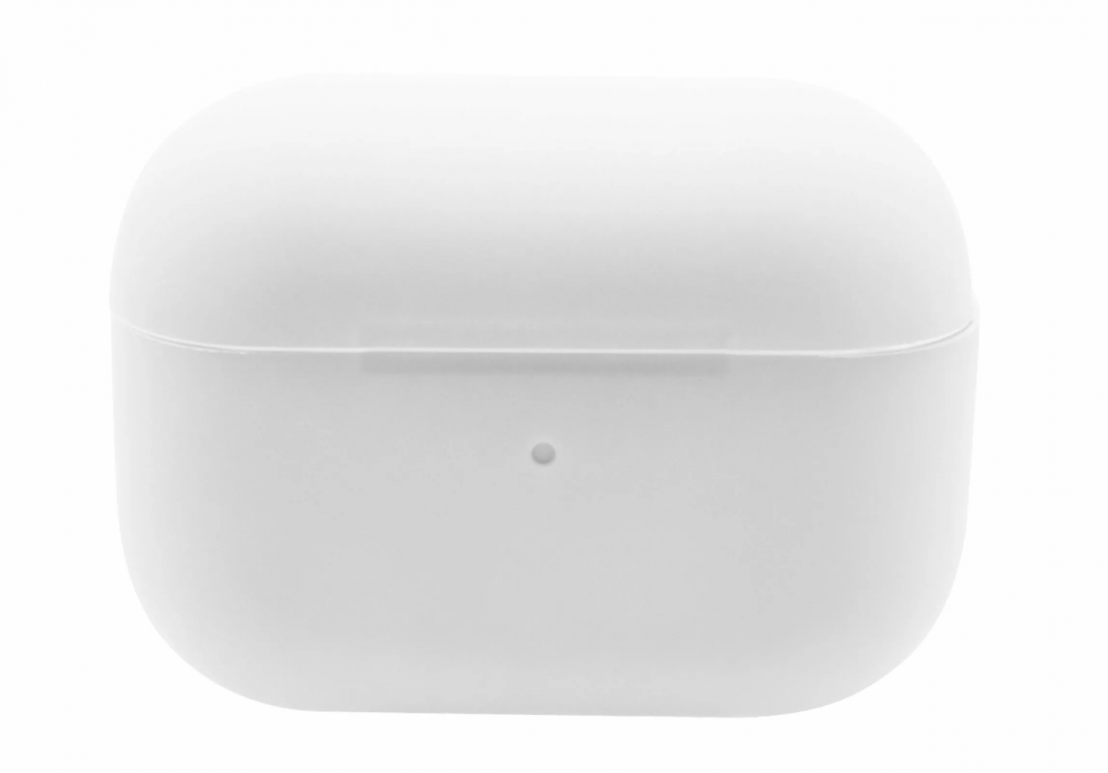 Защитный силиконовый чехол MyPads для Apple AirPods Pro белый с функцией анти-потеря