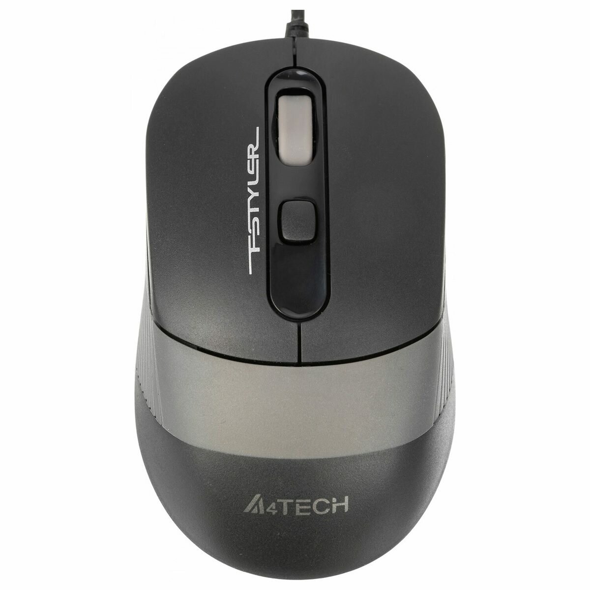 Мышь оптическая проводная A4Tech Fstyler FM10, USB, 3 кнопки + 1 колесо-кнопка, черная (1147673)