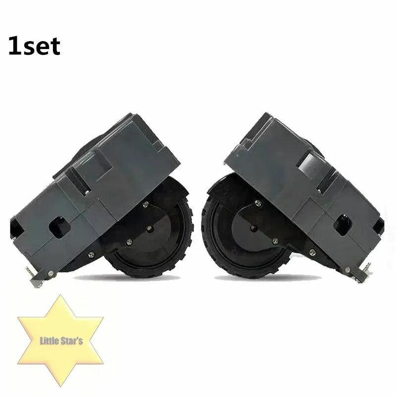 L+R Колеса для iRobot Roomba 500 600 700 800 900 Series 880 890 980 960 860 861 870 Аксессуары для роботов-пылесосов запасные колеса запчасти