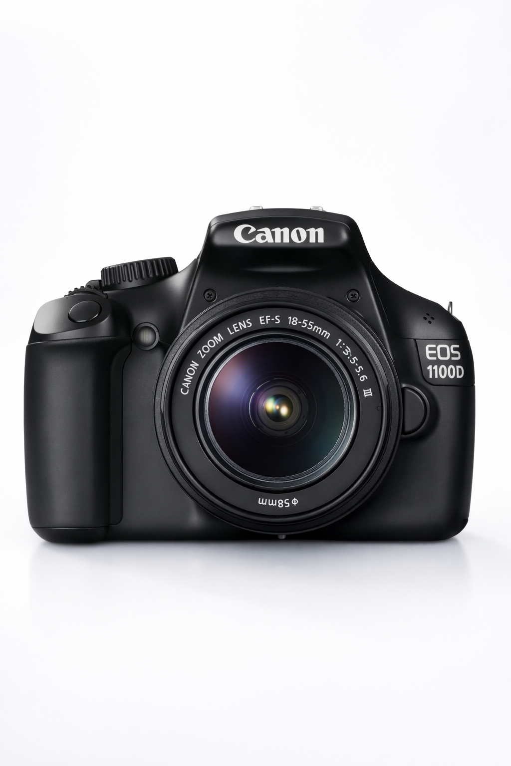 Фотоаппарат зеркальный Canon EOS 1100D Kit 18-55mm EF-S, 12.2 МП, APS-C, Full HD, черный