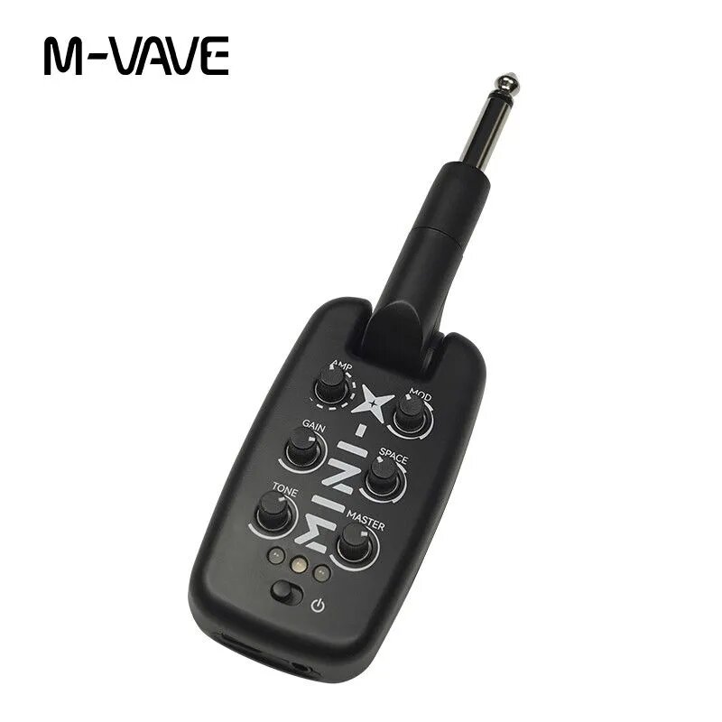 M-VAVE MINI-X Процессор эффектов для электрогитары портативный усилитель для наушников — фото 1