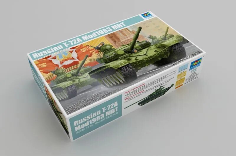 Trumpeter Model 09547 1/35 Российский Т-72А Мод 1983 Статический набор моделей