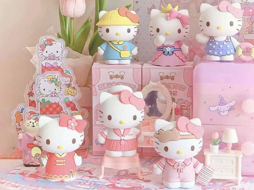 Фигурка Sanrio ST-1193 Фигурка Hello Kitty Dress Up Diary
