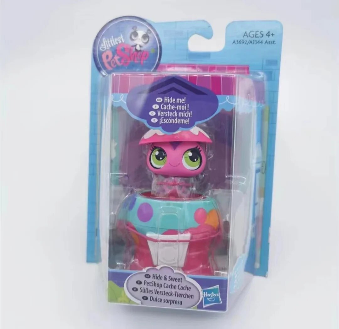 Hasbro Littlest Pet Shop Кукла с побрякующими головами Розовый, верблюжий