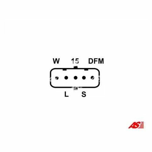 Регулятор напряжения генератора AS-PL ARE0042BOSCH для Mercedes G-CLASS W461, VARIO