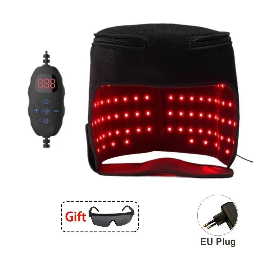 LED-шапка для роста волос с красной светотерапией, EU